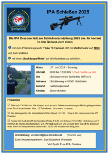 IPA Dresden: Schießen mit Alois - International Police Association ...